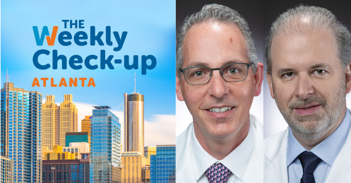 Dr. Jaime Burkle and Dr. Gregory Giugliano of the Georgia Heart ...