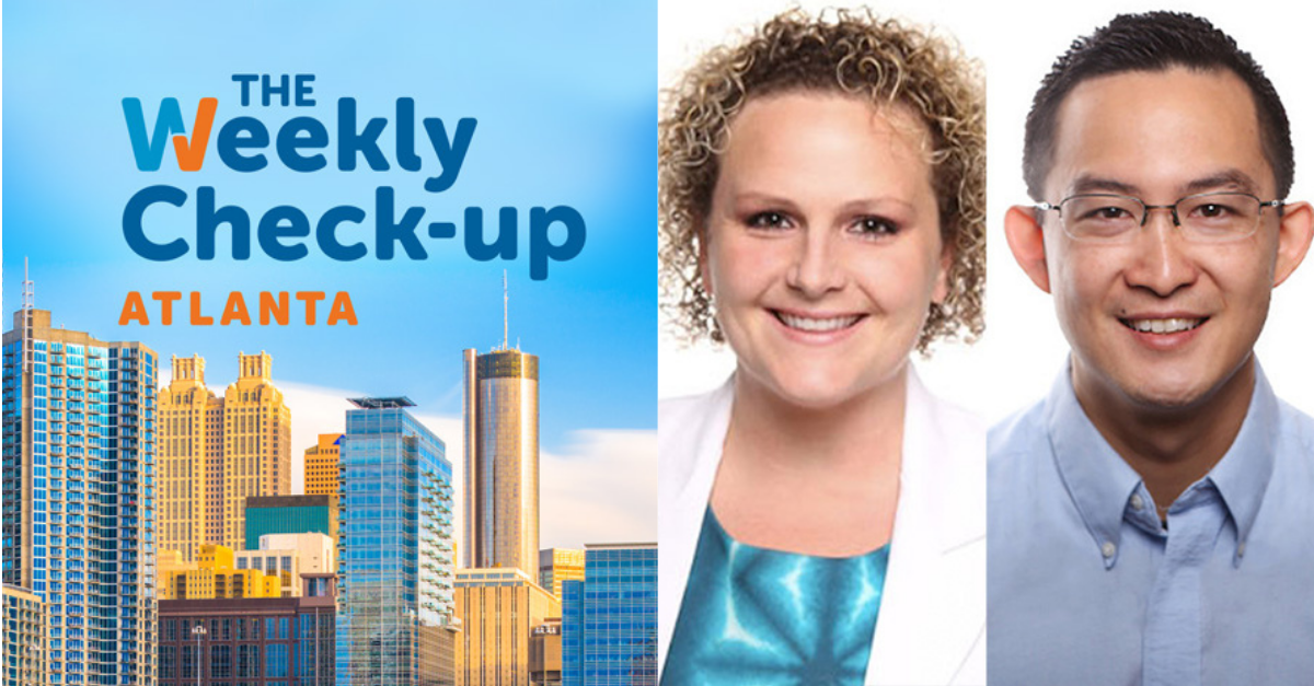 Dr. Emily Lagergren and Eric Chen of Vascular Surgical Associates